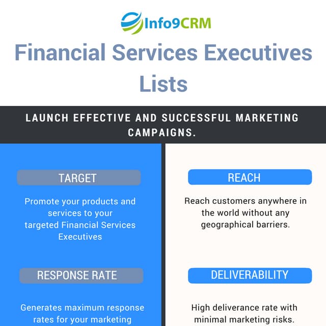 Financial services executives mailing lists | PDF