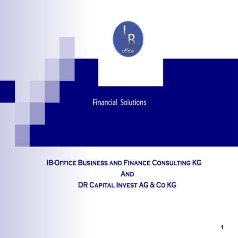 FINANCIAL SOLUTIONS IB-OFFICE FOR WORLDWIDE .pptx