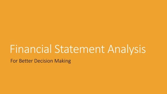 Financial planning and analysis (FP&A) | PPT