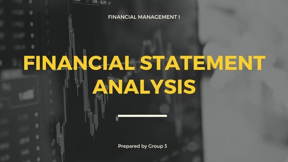Financial statement analysis | PPT