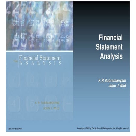 Financial Statement Analysis | PDF