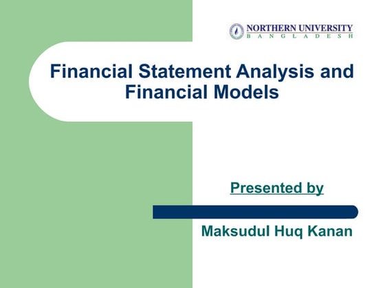 Financial modeling | PPT