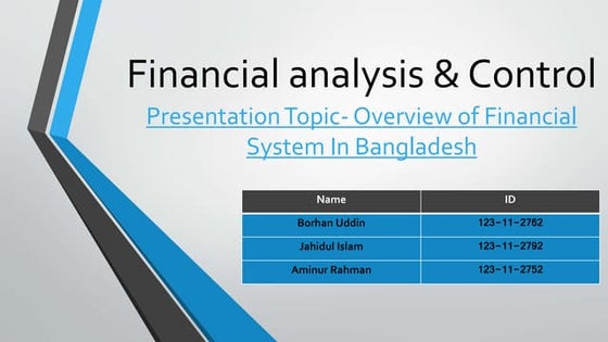 Overview of financial system of bangladesh | DOCX | Financial ...