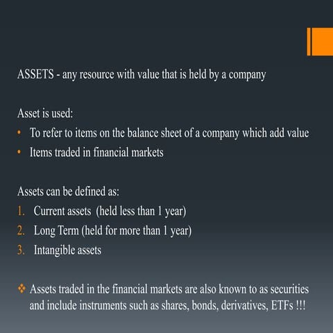 Financial terms | PPTX