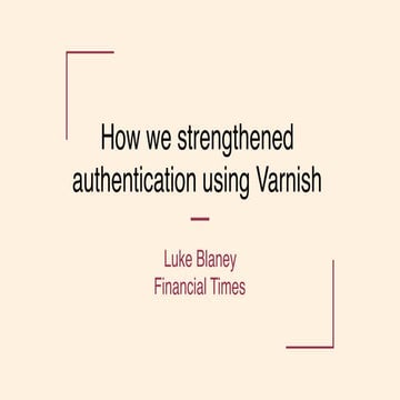 Financial times use case | PPT
