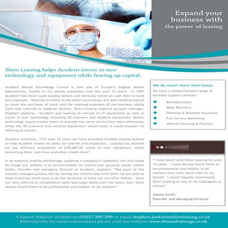 Financing case study 2 | PDF