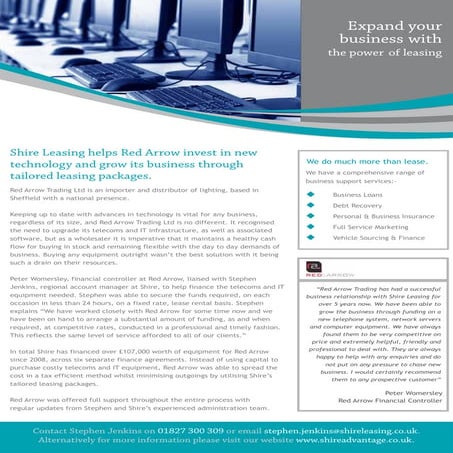 Financing case study 2 | PDF