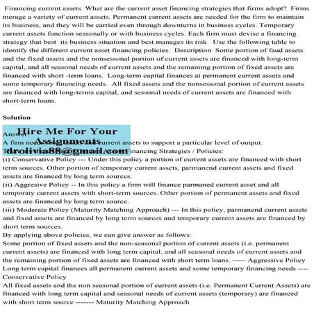 Financing current assets What are the current asset financing strate.pdf