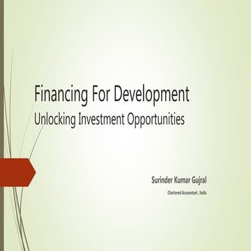 Financing for development unlocking investments in mining sector in afghanistan | PPT