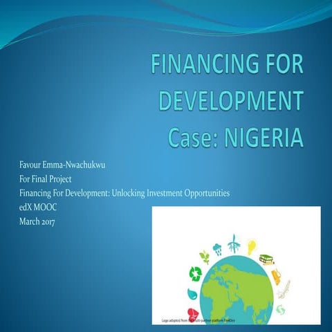 Financing for Development Final project | PPT