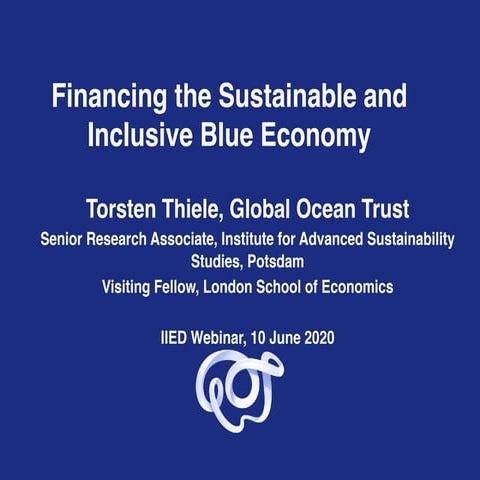 Financing the sustainable and inclusive blue economy | PDF