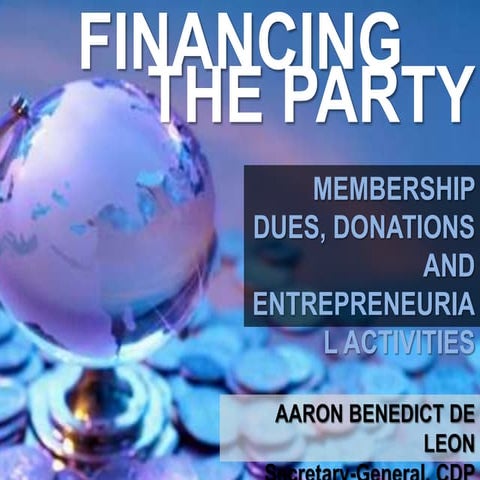 Financing the party | PPT