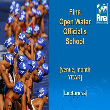 Fina ows officials school base slides 19-01_2012 | PDF