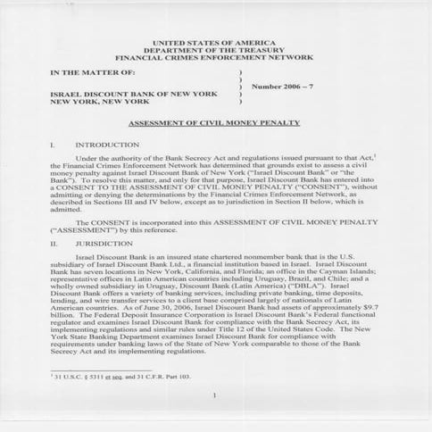 fincen_assessment_of_civil_money_penalty related to Israel Discount ...