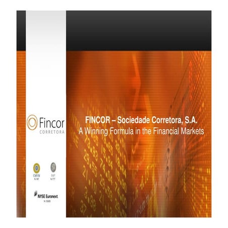 Fincor Presentation | PDF