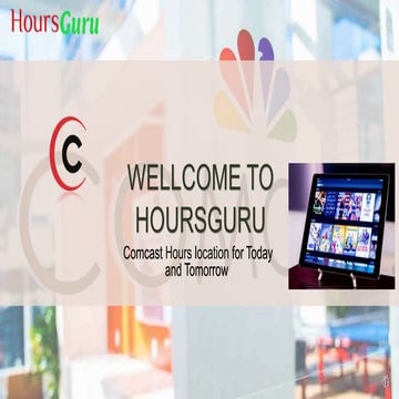 Find a comcast service center near me | comcast hours | comcast near me ...