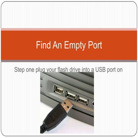Find an empty port | PPT