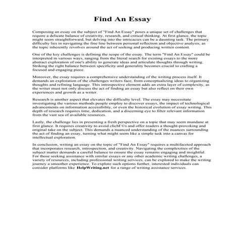 How To Make The World A Better Place Essay.pdf