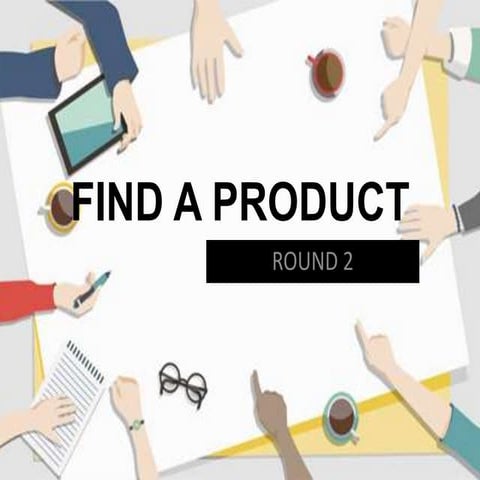 Connection game round 1 find a product in english | PPTX
