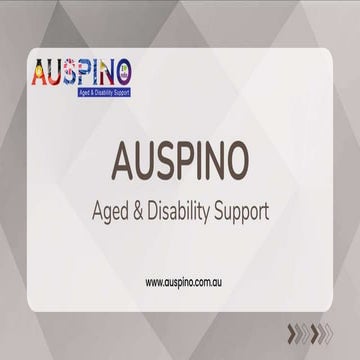 Find comprehensive Disability Support services in Adelaide from Auspino ...