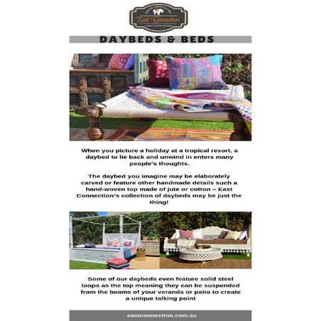 Bone Inlay Furniture - East Connection | PDF