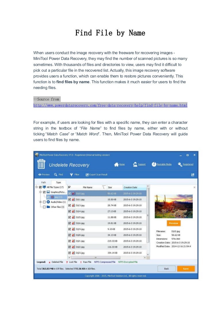Find File By Name Find File By Name