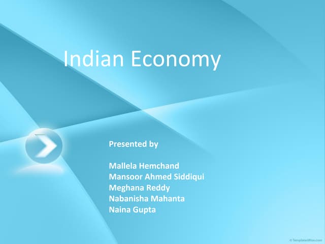 Problem and challenges of indian Economy | PPTX | Debated Sensitive ...