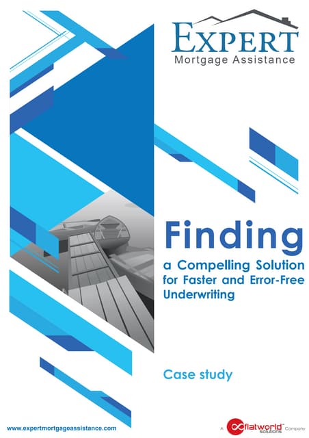 Mortgage Pre-Purchase Review Process for Residential Mortgage Lender | PDF