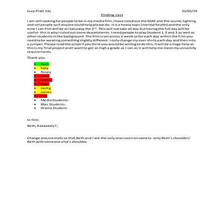 Lighting risk assessment | DOCX