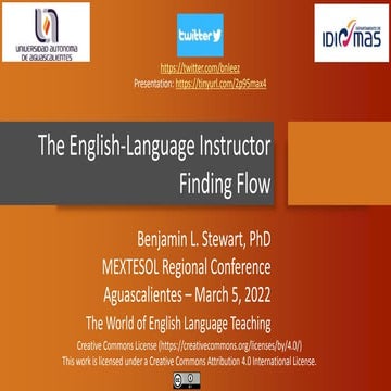 The English-Language Instructor Finding Flow | PPT