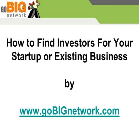 Find Investors | PPTX
