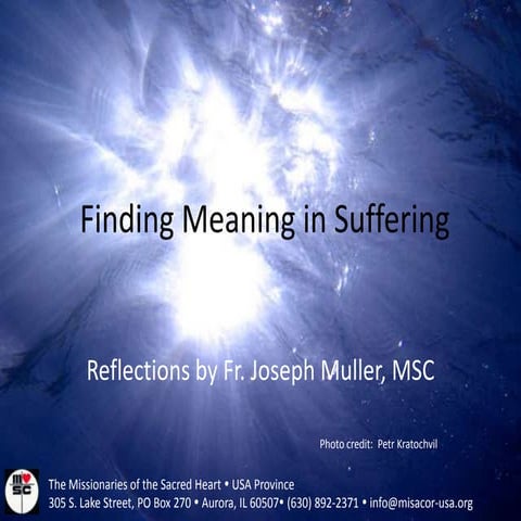 Finding Meaning in Suffering | PPTX