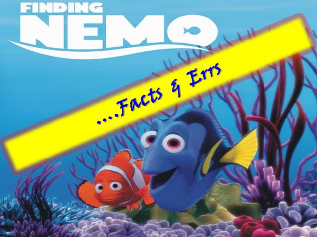 Finding Nemo!!! | PPT