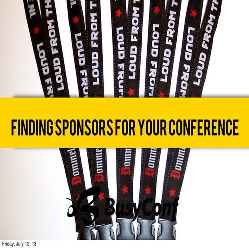Finding+sponsors | PDF