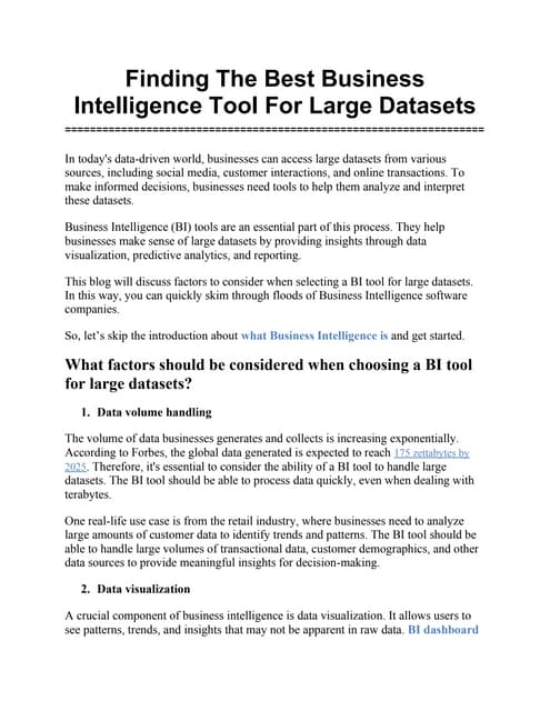 What is Business Intelligence, Benefits, Challenges and everything to ...