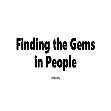 Finding the Gems in People.pptx