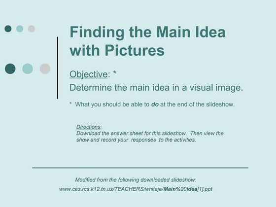 Main idea map_graphic_organizer | PDF