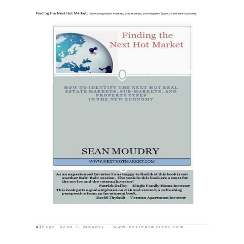 Finding The Next Hot Market | PDF