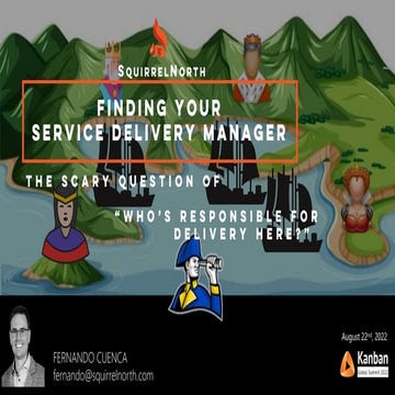 Finding your Service Delivery Manager | PDF