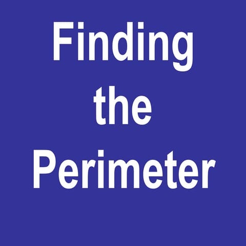 Find perimeter | PPT