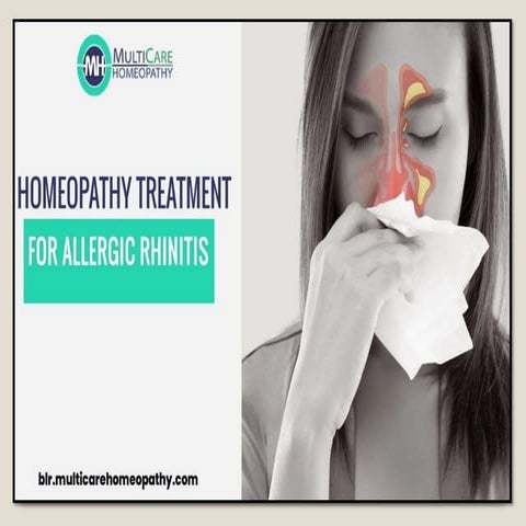 Best Homeopathic Medicines for Allergic Rhinitis Treatment | PPT