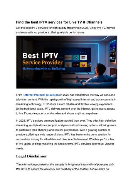 Xtream Codes IPTV List | PDF | Home Entertainment Systems | Consumer Electronics