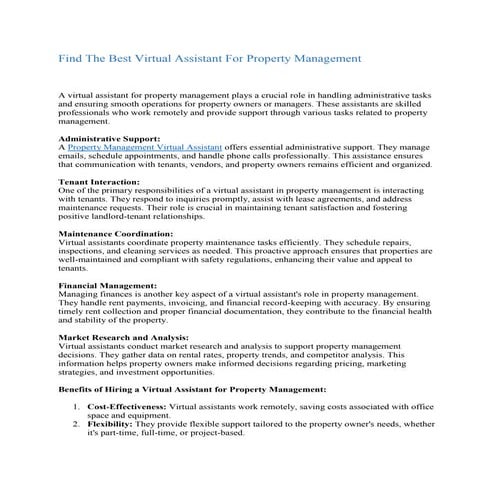 Find The Best Virtual Assistant For Property Management.pdf