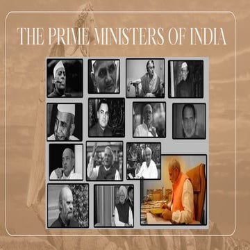 Prime Ministers of India | PDF