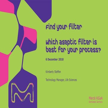 Millipak® Final Fill Filters | PDF