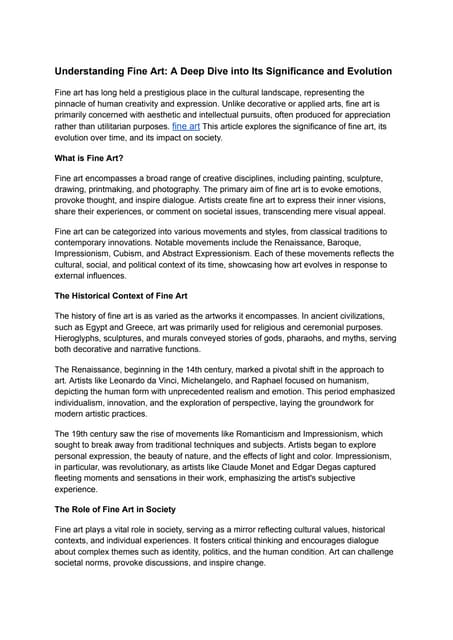 CPAR - Characeristics of Art Practices and Integrative Art | PPT