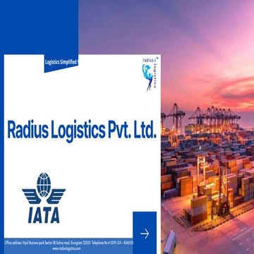 Radius logistics pvt ltd.