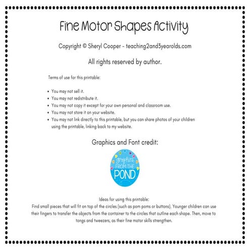 Fine Motor Shapes Activity printable.pdf