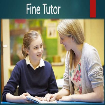 Maximizing Success in GCSE Science: The Role of Tutors — Fine Tutor | PPTX