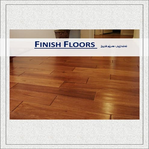 Finish-Floors | PDF | Home Improvement | Home & Garden